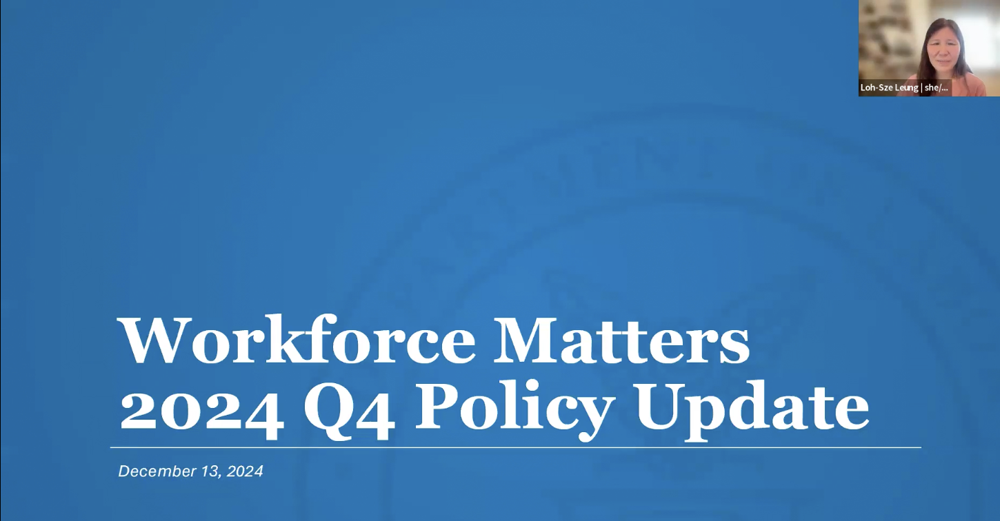 Video Library – Workforce Matters